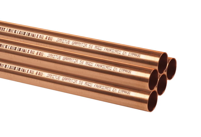 Tubería rígida de cobre - Tipo L - certificada - Mayun S.A.S