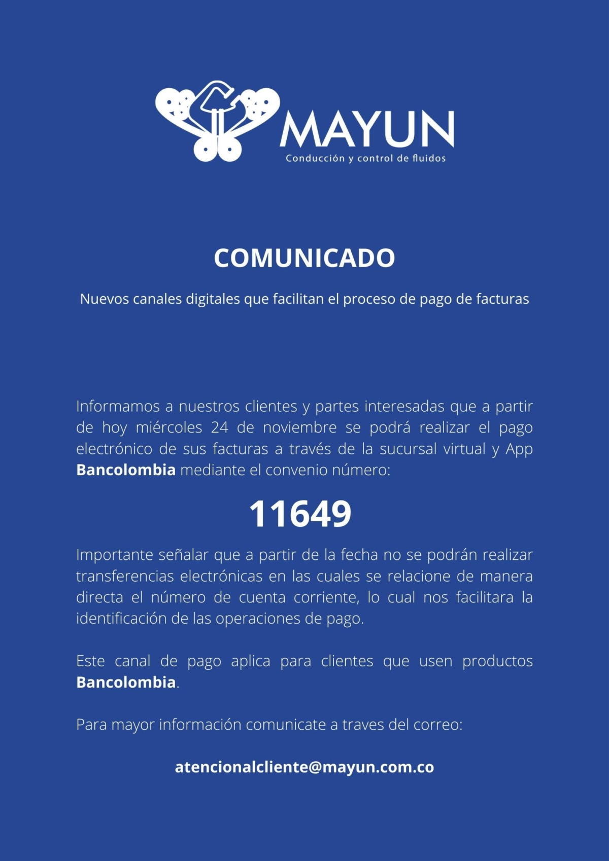 Entérate de nuestras ultimas noticias - Mayun S.A.S